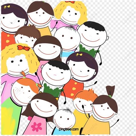 만화 아이 이미지 유치원 일러스트아이들어린이여름 Png 일러스트 무료 다운로드 Lovepik