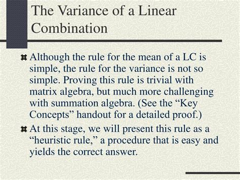 Ppt The Laws Of Linear Combination Powerpoint Presentation Free