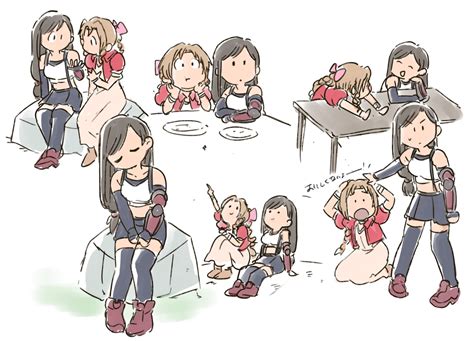 Aerith Gainsborough Danbooru