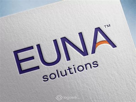 Euna Solutions Logo Vector File Free Download Logowik