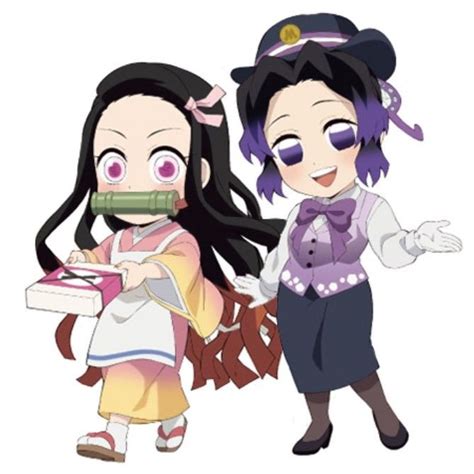 Nezuko And Shinobu Chibi