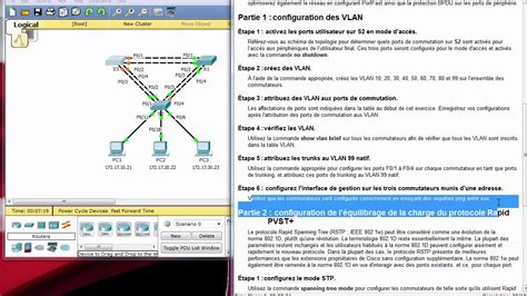 2322 Packet Tracer Configuring Rapid Pvst Youtube