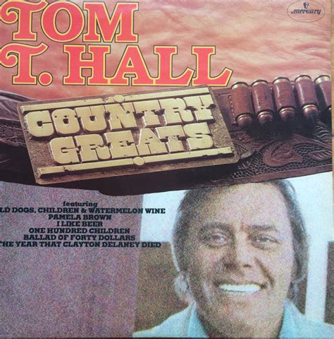 Tom T Hall Country Greats Vinyl Lp Compilation Stereo 1977