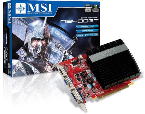 Nx9400gt Md512h Nvidia Fanless 9400gt 512mb Ddr2 Pci E Hdmi