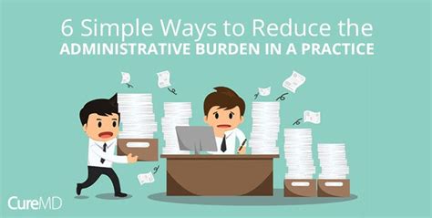 6 Simple Ways To Reduce The Administrative Burden In A Practice By Alex Tate Medium