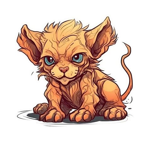 Mythical Creatures Chimera Baby