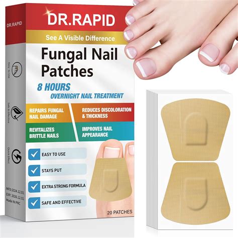 Drrapid Fungal Nail Patches Toenail Fungus Treatment