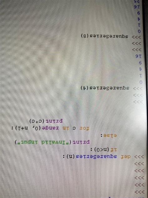 Solved Write The Algorithm For Printing A Series Of Chegg