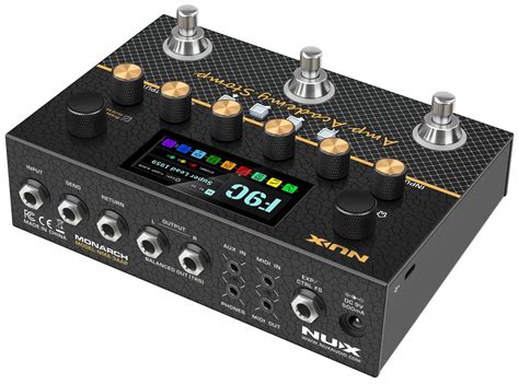 Nux Amp Academy Stomp Pedal Andertons Music Co