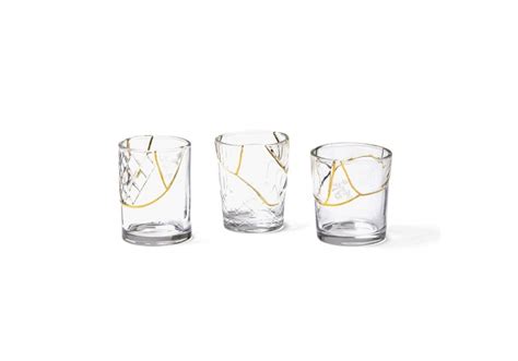 Kintsugi N°1 Seletti Glasses Set Miliashop
