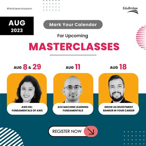 Edubridge Learning Pvt Ltd On Linkedin Masterclass Free Edubridge