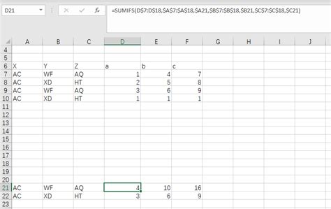 How Can I Use A Sumifs Function With An Xlookup Function Providing An Array For The Criteria