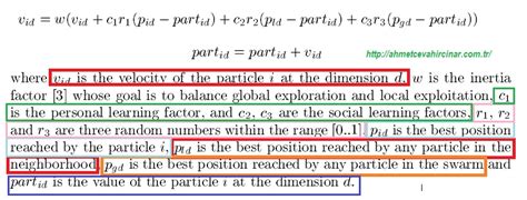 A Particle Swarm Optimizer For Constrained Numerical Optimization