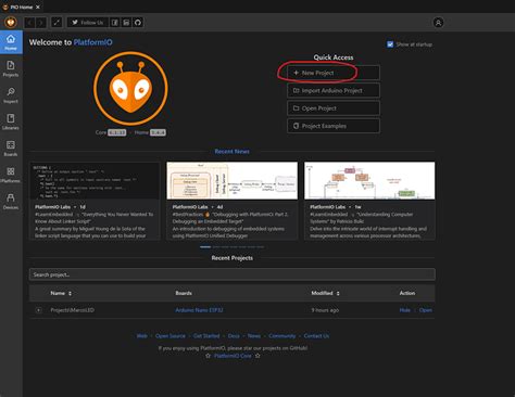 How To Upload Files To Spiffs With Platformio Windows Nano Esp32 Arduino Forum