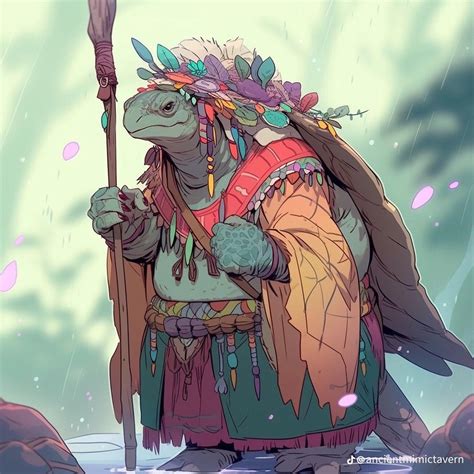 Tortle Druid Dnd Characters Character Art Character Design