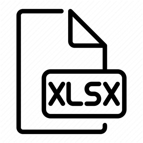 Xlsx Microsoft File Format Type Extensio Icon Download On Iconfinder