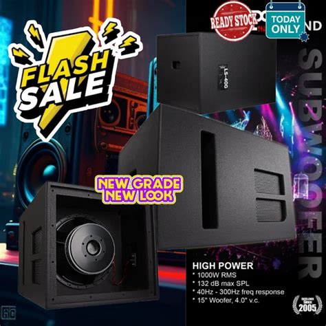 Ps Ls400 Single 15 Inch High Power Professional Audio Stage Ktv