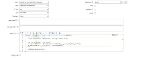 Help With OnCellEdit Client Script ServiceNow Community