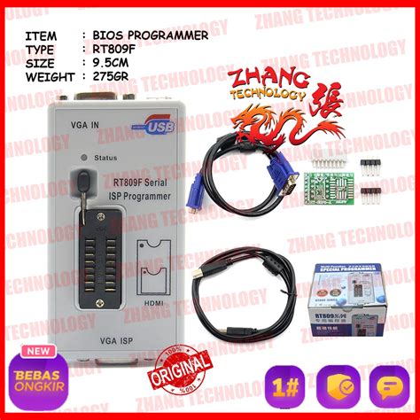 Jual Zhang Technology Original Rt809f Rt809 Bios Programmer
