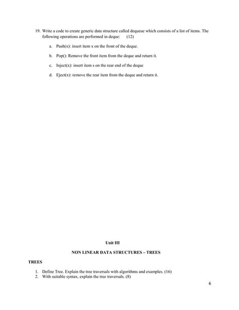 Cs8391 Data Structures Part B Questions Anna University Pdf