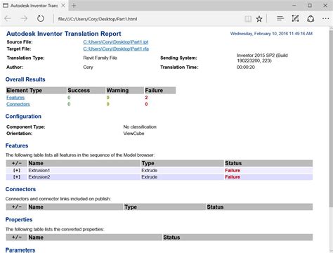 Creating Revit Family Using Inventor Autodesk Community