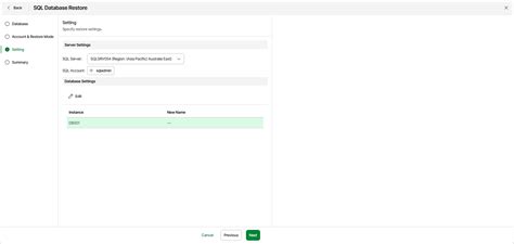 Step 4 Specify Restore Settings Veeam Data Cloud For Microsoft Azure