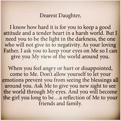 Letter To My Daughter Quotes Quotesgram