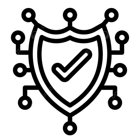 Shield Vector Icon Design Illustration Shield Drawing Shield Sketch