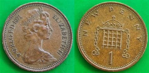 United Kingdom 1 New Penny 1971