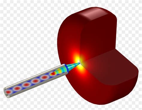 The Tapered Dielectric Probe Radiates Human Flesh For Radiation