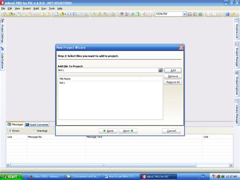 How To Use Mikroc Pro For Pic16f877a Microcontroller