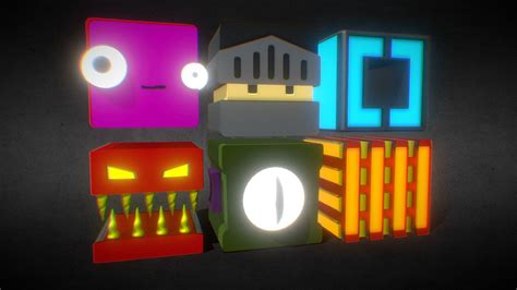 Cubes Gd 2 Cubos Gd Download Free 3d Model By Jackspectorink