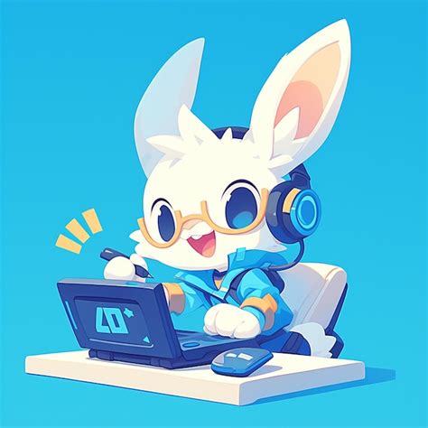 Coding Rabbit Vectors And Illustrations For Free Download Freepik