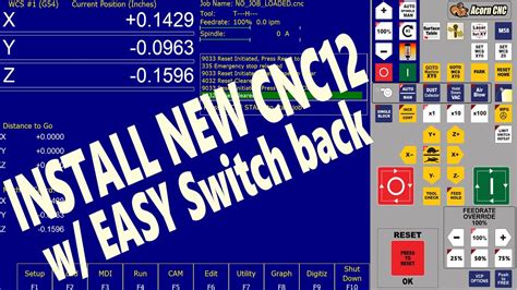 Install New Version Of Cnc12 Guidance And Discussion And How To Switch Back To The Old Version