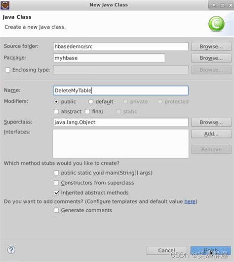 【超详细】linux系统 Hbase Java Api实验报告hbase Api接口操作实验 Csdn博客