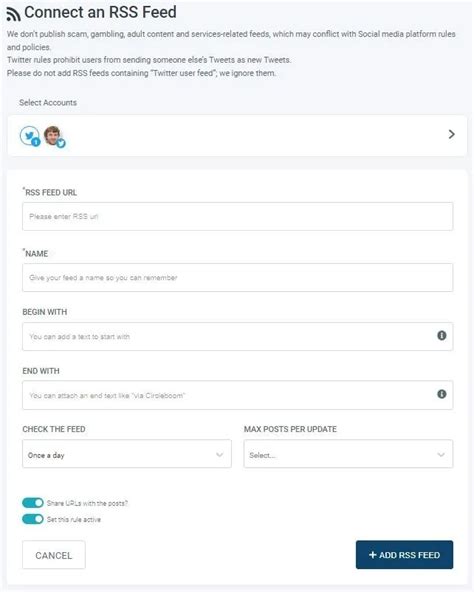 How To Use Rss Feeds For Social Media Auto Share Your Posts