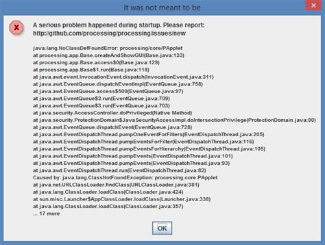 Crashing On Bootup · Issue 5544 · Processingprocessing · Github