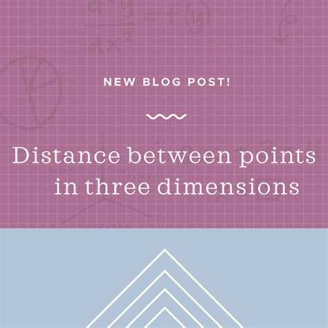 distance formula in 3d