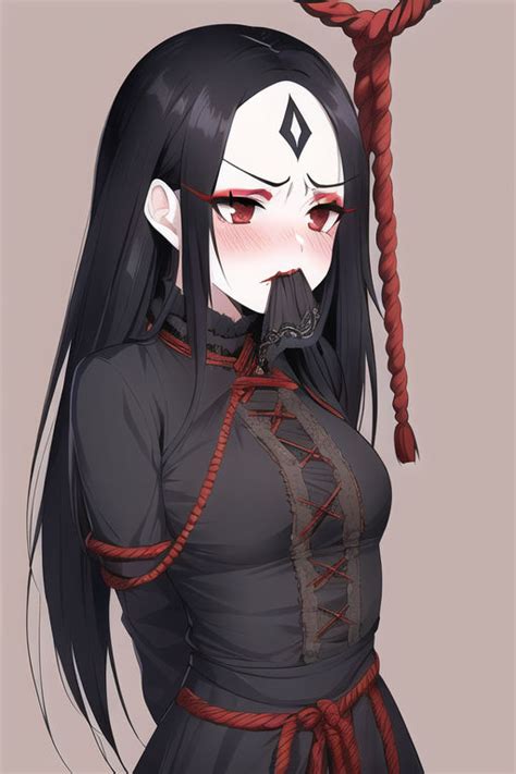 Goth Girl Tied 2 By Wtvetbrybdybfvd On Deviantart