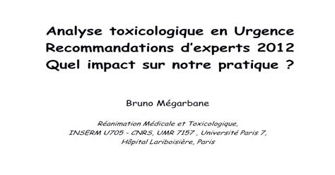 Pdf Recommandations Dexperts 2012 Centres