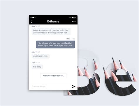 Direct Messaging Daily UI On Behance Direct Messaging Daily UI On Behance