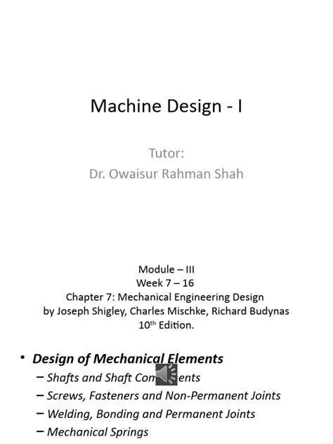 Module 3a Download Free Pdf Axle Engineering Tolerance