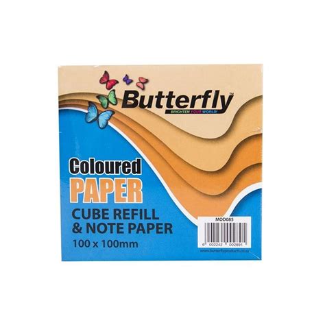 Memo Cube Refill And Note Paper Colour 500 Sheets