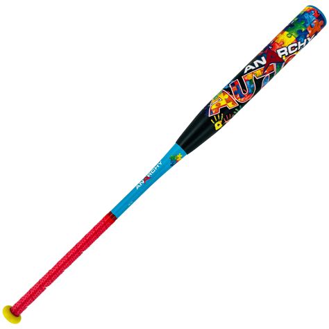 2025 Anarchy Autism Awareness Balanced Usssa Slowpitch Softball Bat As