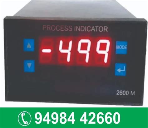 V Tech Digital Process Indicator Sf00001519 At ₹ 4500 Piece In Coimbatore Id 20787646191