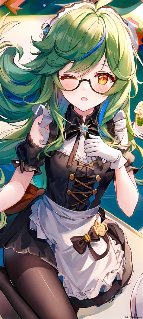 Spectacle Girl Sucrose Genshin Impact K Wallpaper Download