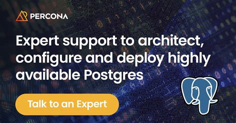 Percona On Linkedin High Availability For Postgresql