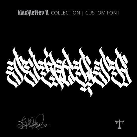 Synapse Font Justified Ink Design