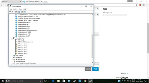 No Driver Other Devices Sms Mms Unknown Device Hp Support Community 6254659