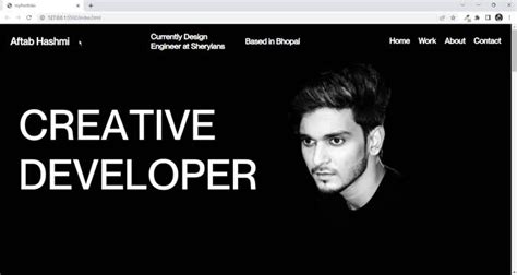 Syed Aftab Alam On Linkedin Portfoliowebsite Portfolio